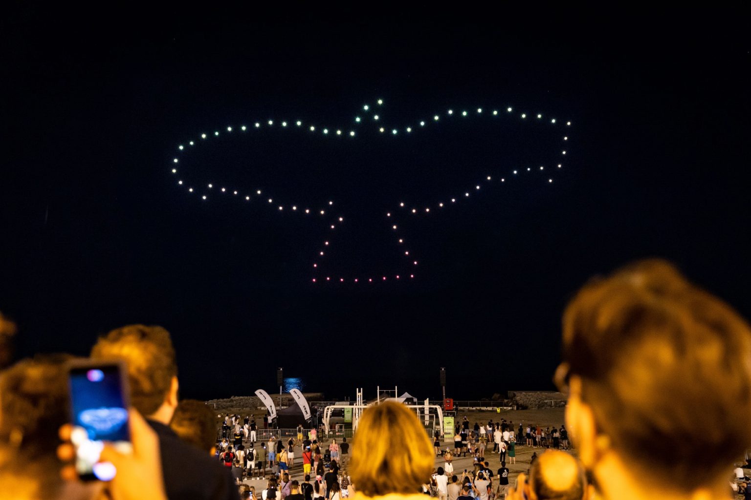 ECO 100 - Flock Drone Art